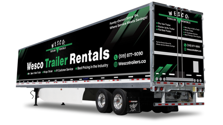 Trailer Rentals at Wesco Trailers - Serving Ontario
